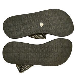 Sanuk | Shoes | Sanuk Yoga Mat Slingback Sandals Flip Flop Size 8 ...